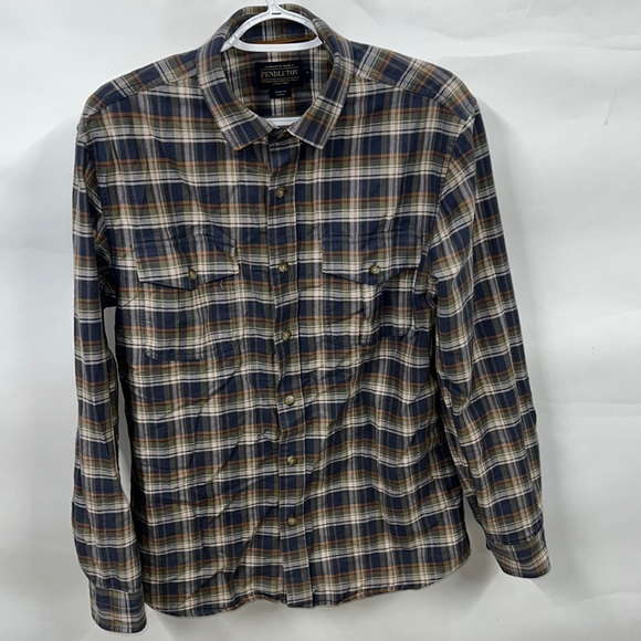 Pendleton | Shirts | Vintage Pendleton Plaid Flannel Shirt | Poshmark